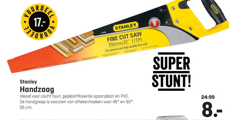 handzaag folder aanbieding bij Multimate - details