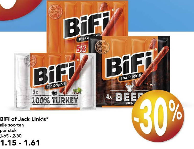 bierworstjes folder aanbieding bij Deen - details