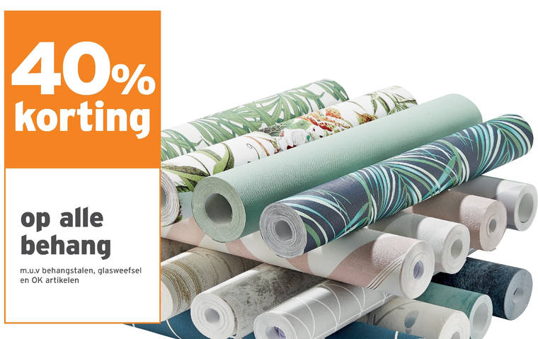 behang folder aanbieding bij Gamma - details