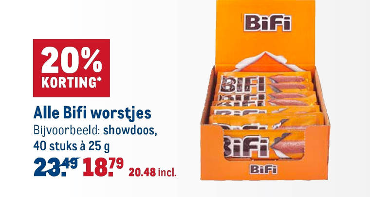 bierworstjes folder aanbieding bij Makro - details