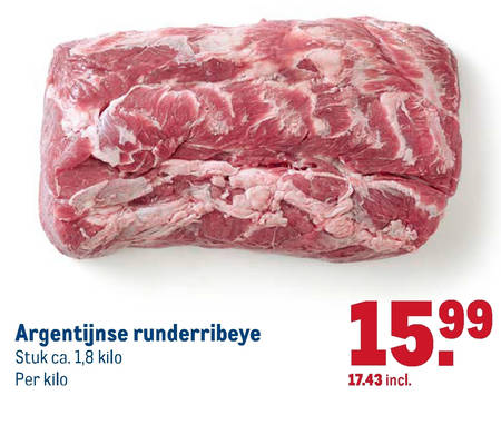 rib-eye folder aanbieding bij Makro - details