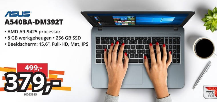 Asus notebook folder aanbieding bij Paradigit - details
