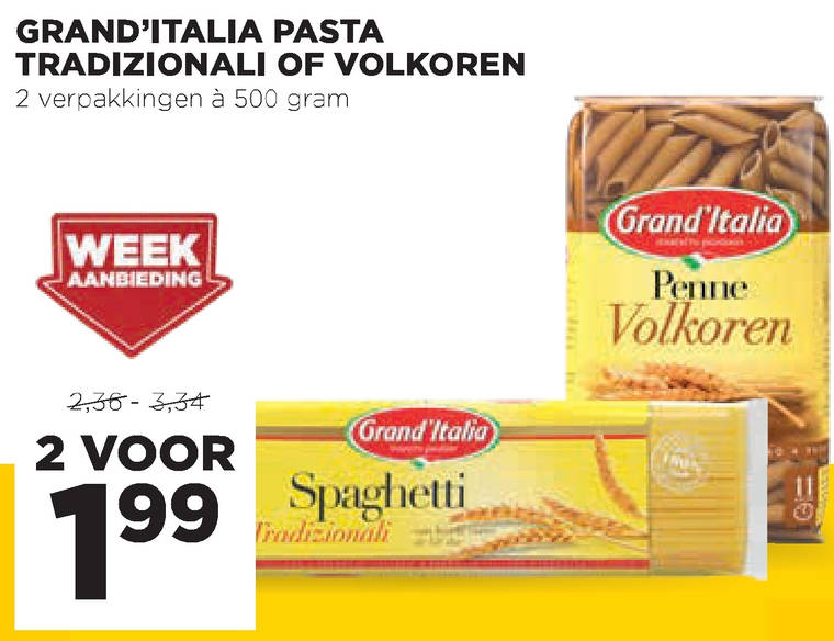 penne , spaghetti folder aanbieding bij Jumbo - details