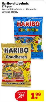 Haribo snoep folder aanbieding bij Kruidvat - details