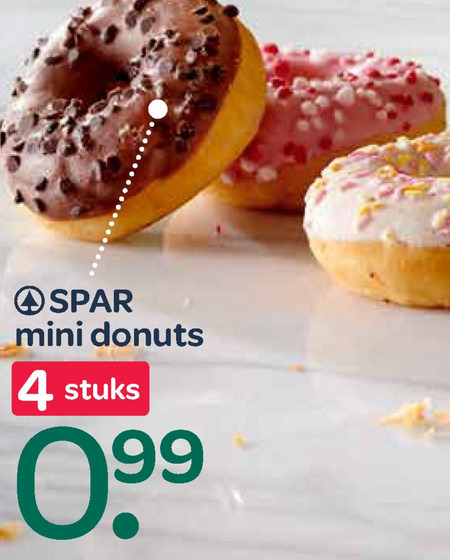 Spar Huismerk donut folder aanbieding bij Spar - details