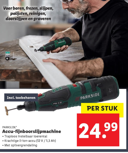 Parkside multitool folder aanbieding bij Lidl - details