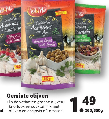 olijven folder aanbieding bij Lidl - details