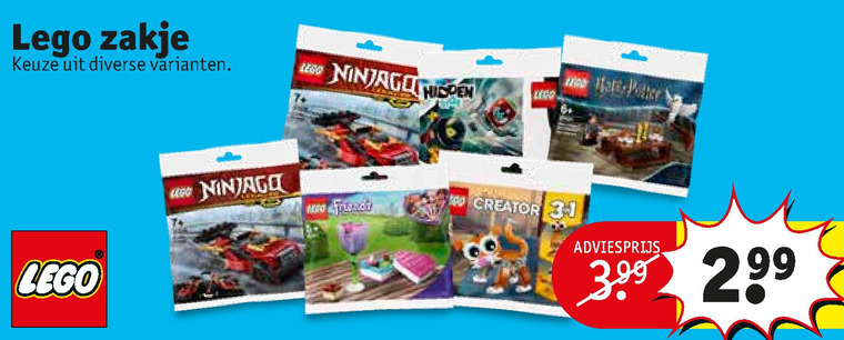 lego, lego creator folder aanbieding bij Kruidvat - details