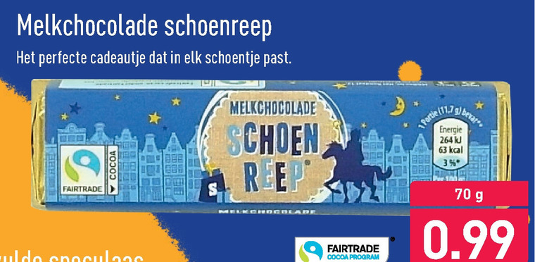 chocolade folder aanbieding bij Aldi - details