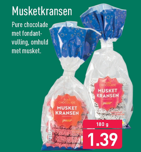 kerstkransjes folder aanbieding bij Aldi - details