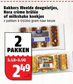 Bakkers Weelde koek folder aanbieding bij Poiesz - details