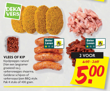 folder aanbieding bij Dekamarkt - details