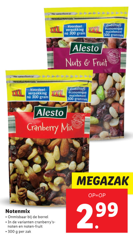 Alesto noten folder aanbieding bij Lidl - details