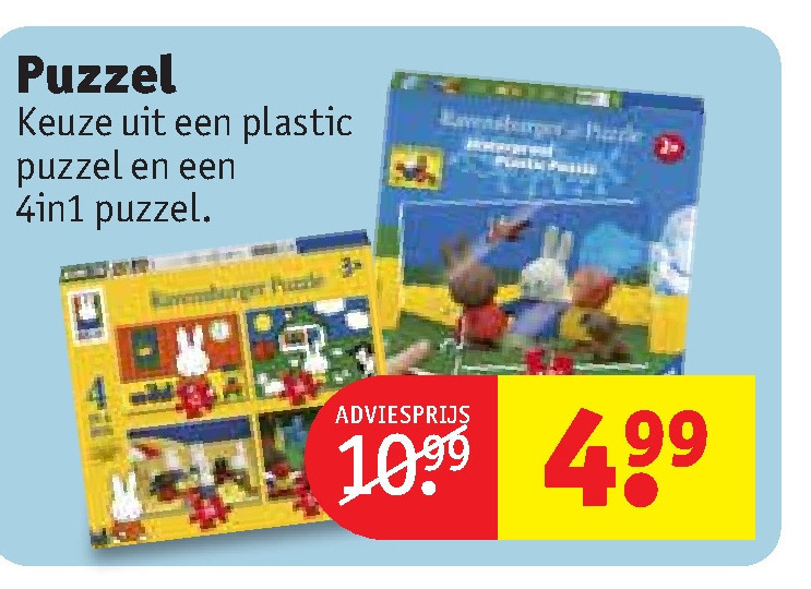 legpuzzel folder aanbieding bij Kruidvat - details