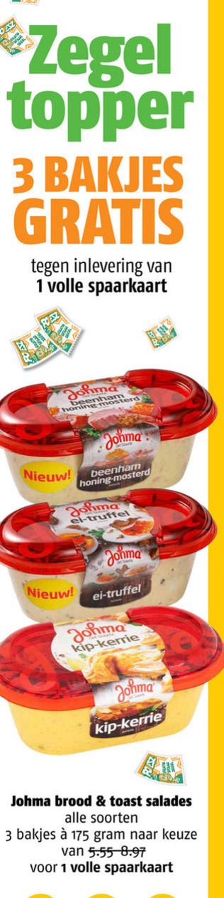 Johma salade folder aanbieding bij Poiesz - details