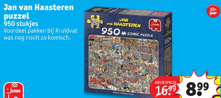Jumbo legpuzzel folder aanbieding bij Kruidvat - details