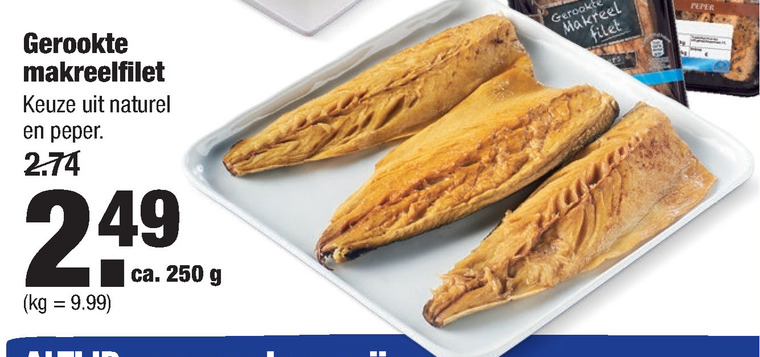 makreelfilet folder aanbieding bij Aldi - details