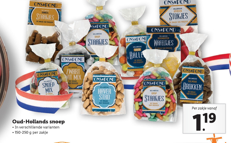snoep folder aanbieding bij Lidl - details