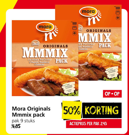 Mora snack folder aanbieding bij Jan Linders - details