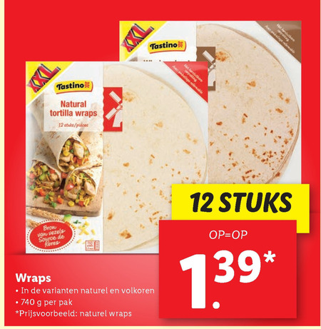 tortilla folder aanbieding bij Lidl - details