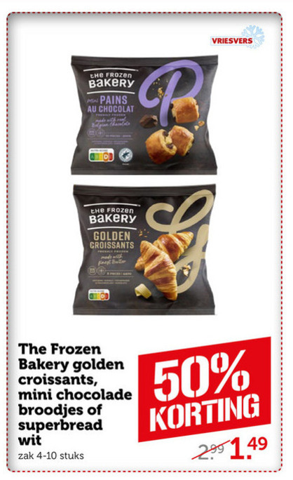 broodjes, croissant folder aanbieding bij Coop - details