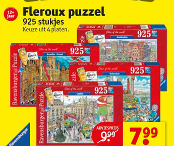 Ravensburger legpuzzel folder aanbieding bij Kruidvat - details