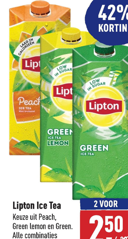 Lipton ice tea folder aanbieding bij Aldi - details