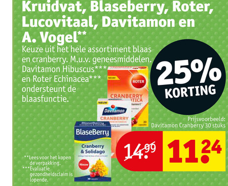 folder aanbieding bij Kruidvat - details