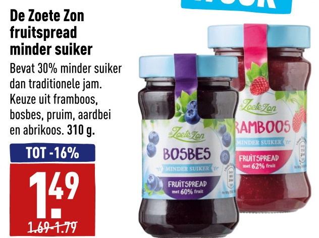 jam folder aanbieding bij Aldi - details