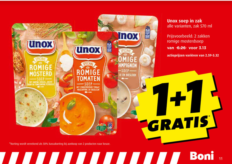 folder aanbieding bij Boni - details