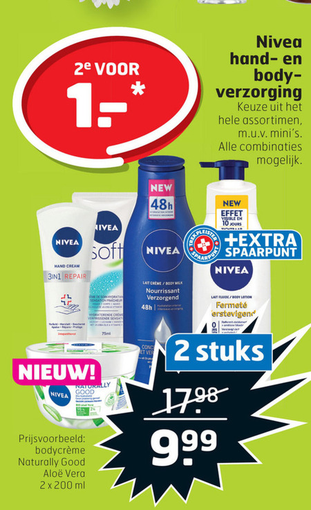 Nivea bodylotion folder aanbieding bij Trekpleister - details