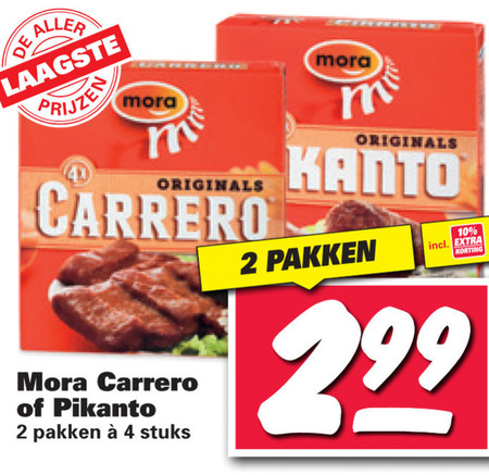 Mora snack folder aanbieding bij Nettorama - details
