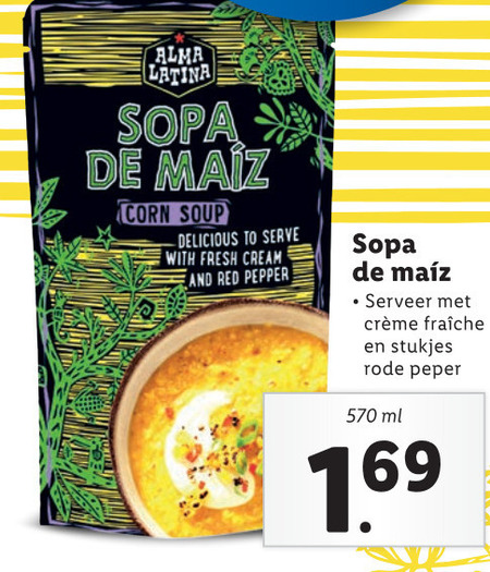 soep folder aanbieding bij Lidl - details