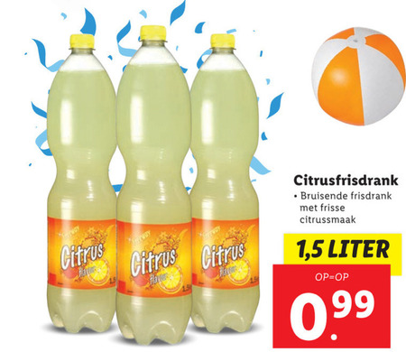 frisdrank folder aanbieding bij Lidl - details