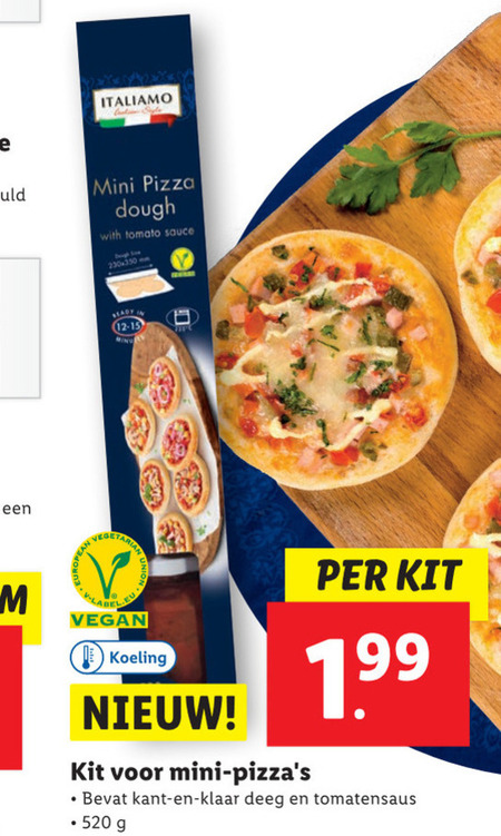 pizzadeeg folder aanbieding bij Lidl - details