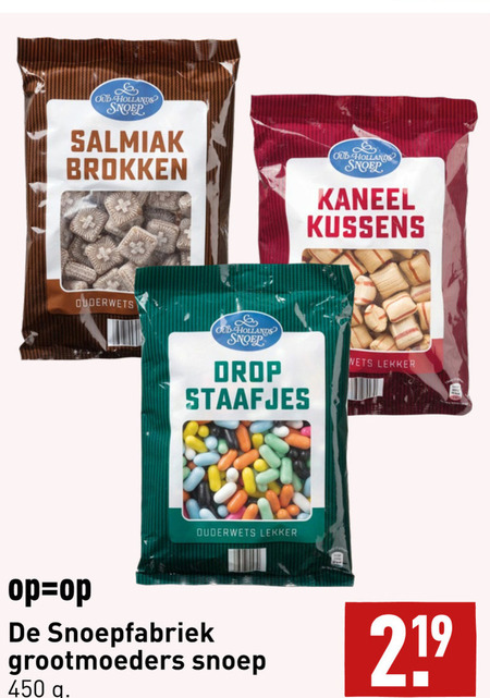 snoep folder aanbieding bij Aldi - details