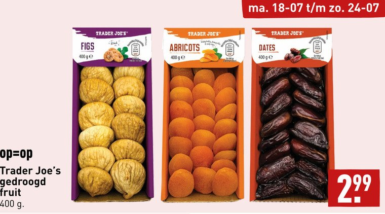 gedroogd fruit folder aanbieding bij Aldi - details