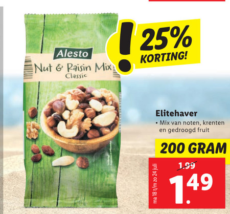 Alesto studentenhaver folder aanbieding bij Lidl - details