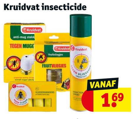 Kruidvat Huismerk insectenbestrijding folder aanbieding bij Kruidvat ...