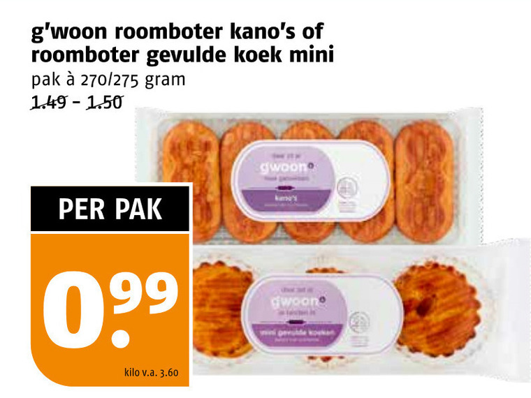 gevulde koeken folder aanbieding bij Poiesz - details
