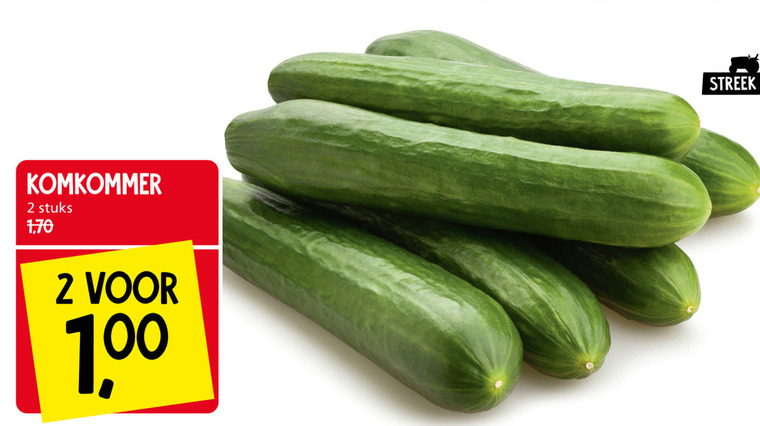 komkommer folder aanbieding bij Jan Linders - details