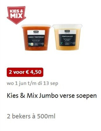 Jumbo Huismerk soep folder aanbieding bij Jumbo - details