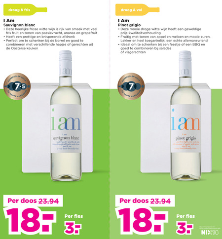 witte wijn folder aanbieding bij Plus - details