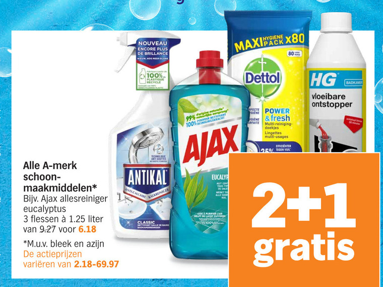folder aanbieding bij Albert Heijn - details