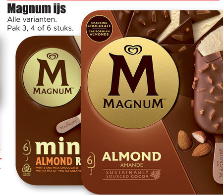 Magnum ijslollies folder aanbieding bij Dirk - details
