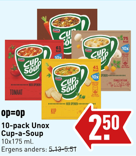Cup a Soup soep folder aanbieding bij Aldi - details
