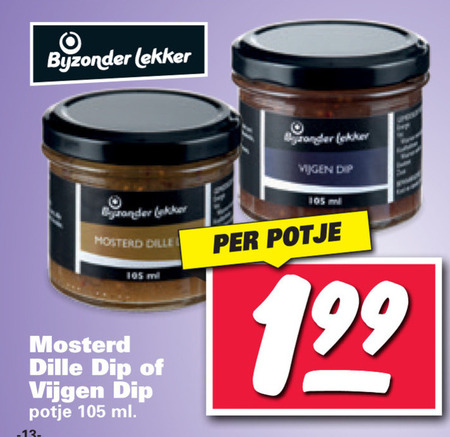 Bijzonder lekker mosterd, dipsaus folder aanbieding bij Nettorama - details