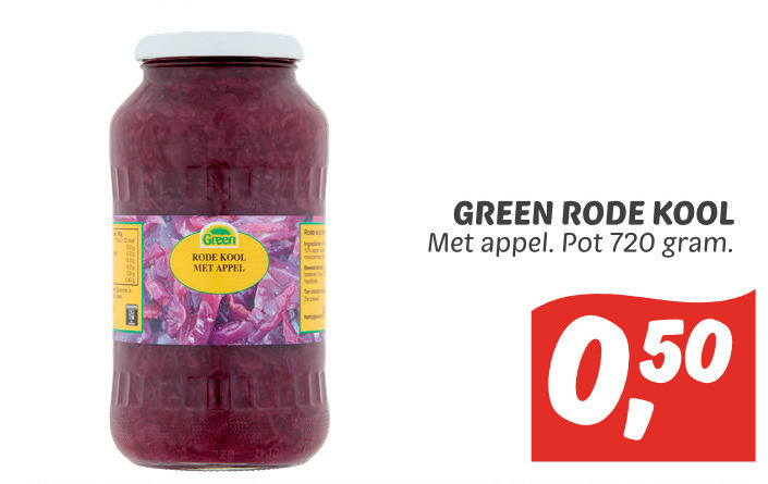 rode kool folder aanbieding bij Dekamarkt - details