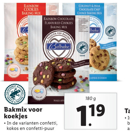 bakmix folder aanbieding bij Lidl - details