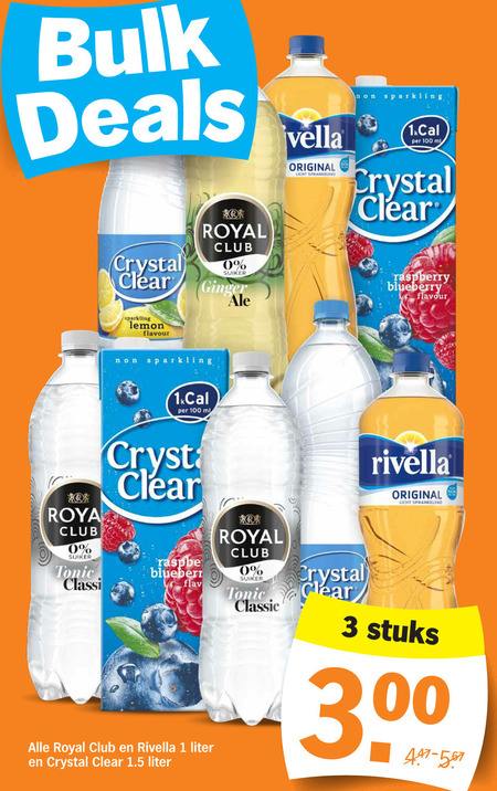 Rivella frisdrank, fruitdrank folder aanbieding bij Albert Heijn - details